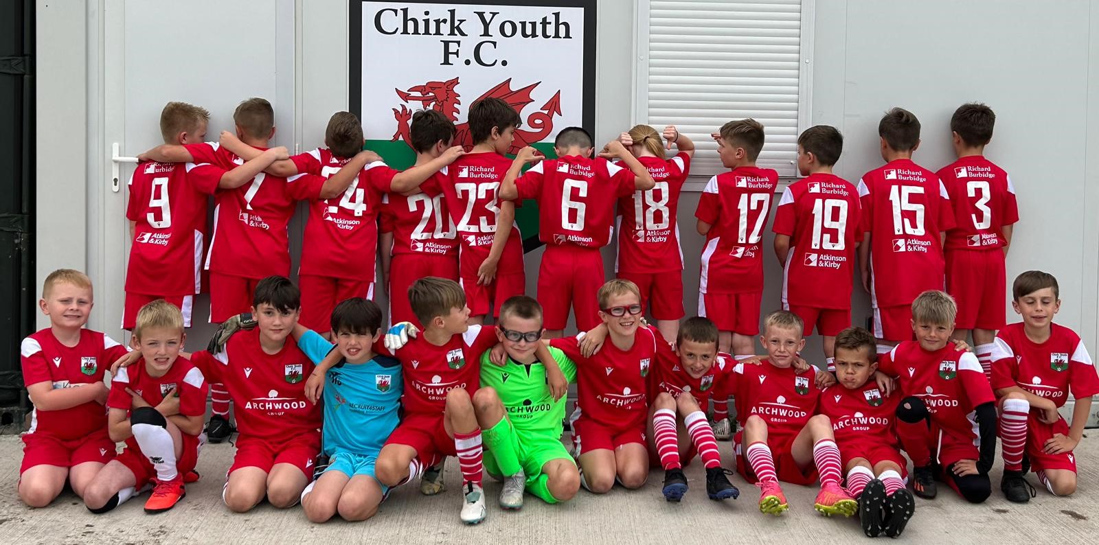 Chirk Youth Under 10s Kick Off Season with Archwood Group's Support ...